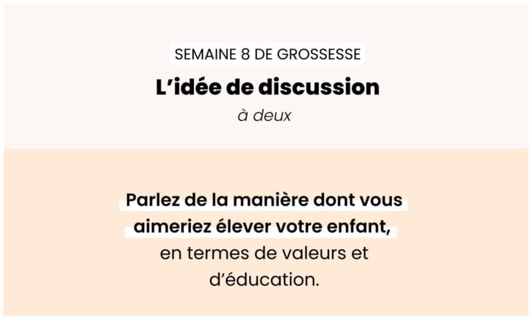 Enceinte, la semaine 8 de grossesse : 10 SA